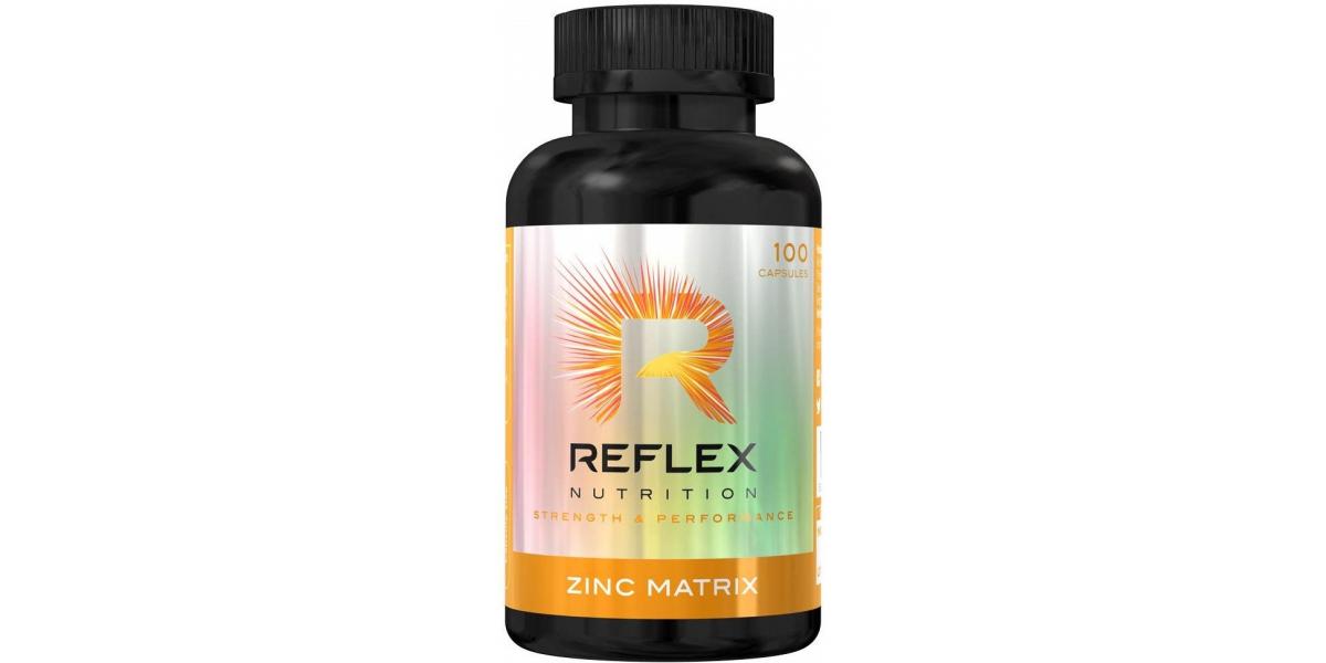 Reflex Nutrition Zinc Matrix - 100 caps - Odżywki i suplementy tabletki ...
