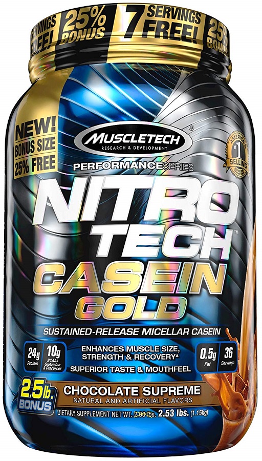 MuscleTech Nitro-Tech Casein Gold - Odżywki i suplementy tabletki na ...
